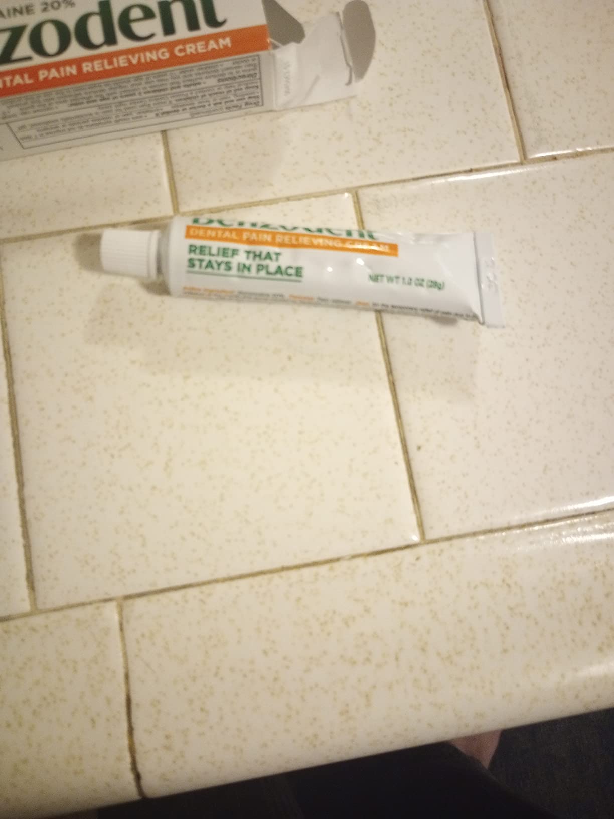 Amazon.com: Benzodent Dental Pain Relieving Cream 1 OZ - Buy Packs and ...