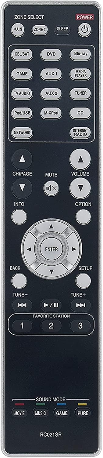 Buy Generic Marantz RC021SR Replaced Remote fit for MARANTZ Audio Video Receiver NR1604 SR5008 ...