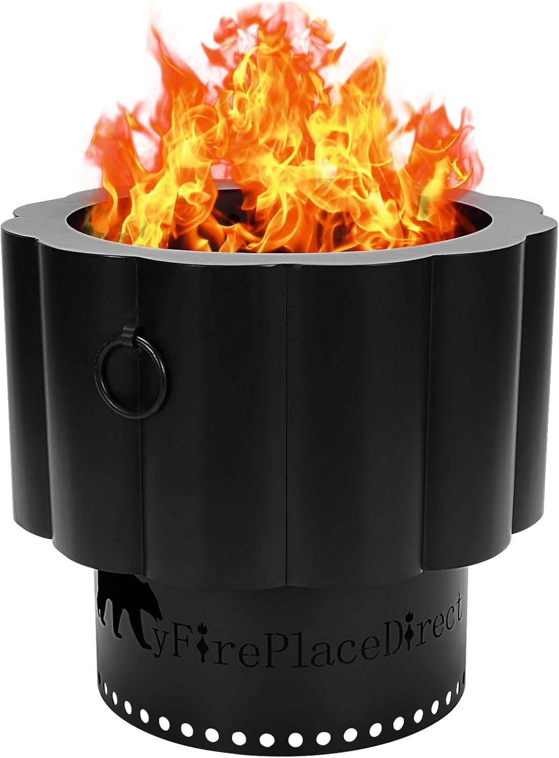 Amazon.com : MYFIREPLACEDIRECT Fire Pit with Detachable Ash Tray, 15 ...