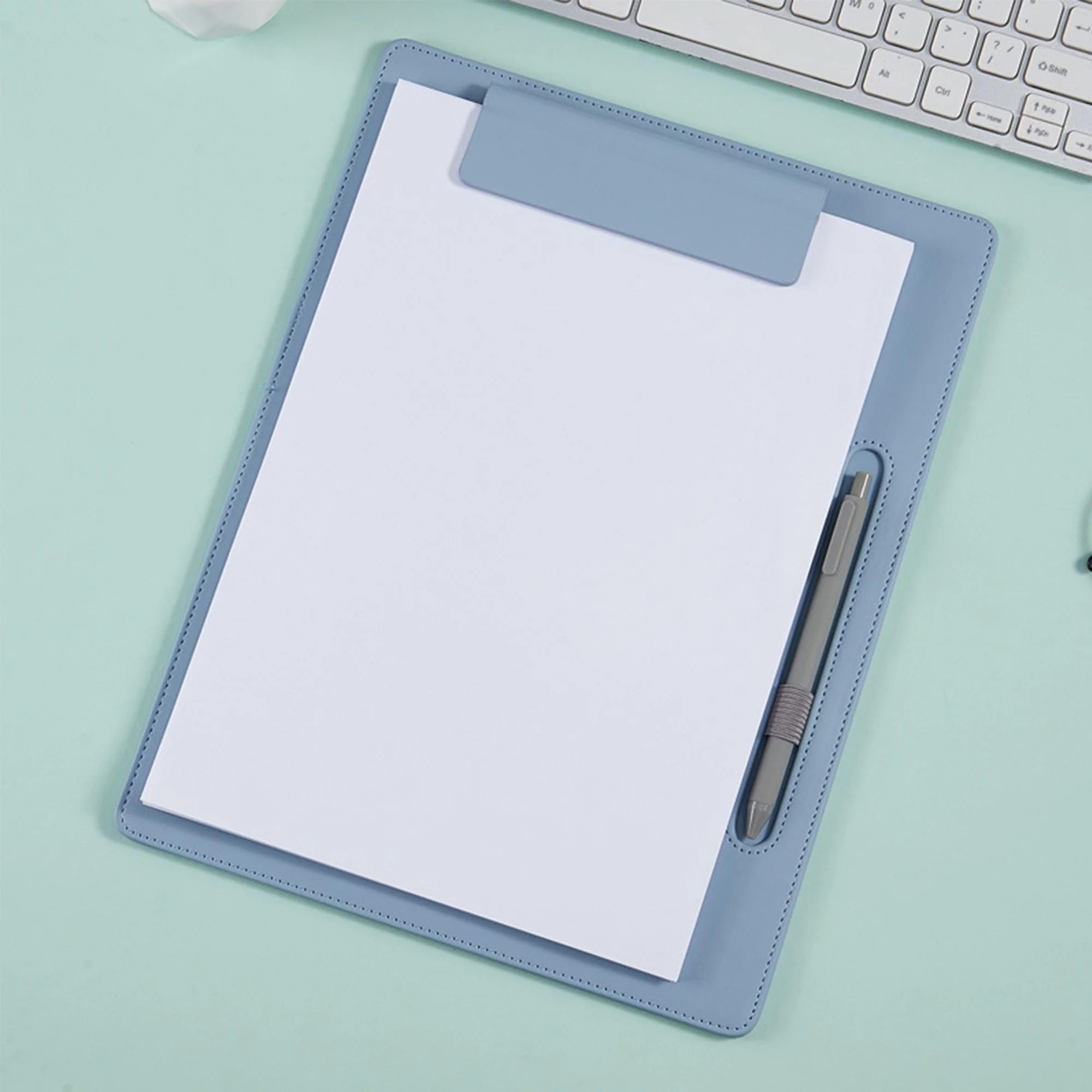 NJ Ultra Smooth PU Leather Clipboard, Business Meeting Conference ...