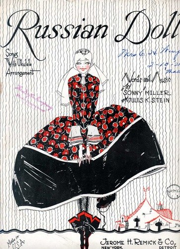 Amazon.com: RUSSIAN DOLL MILLER UKULELE 1927 SHEET MUSIC SHEET MUSIC ...