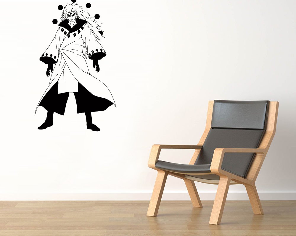 Uchiha Madara Vinyl Wall Decals Form The Sage Of Six | Desertcart INDIA