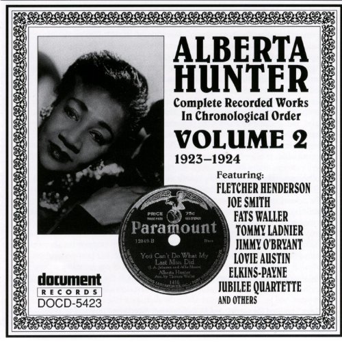 Amazon.com: Alberta Hunter Vol. 2 (1923-1924) : Alberta Hunter: Digital ...