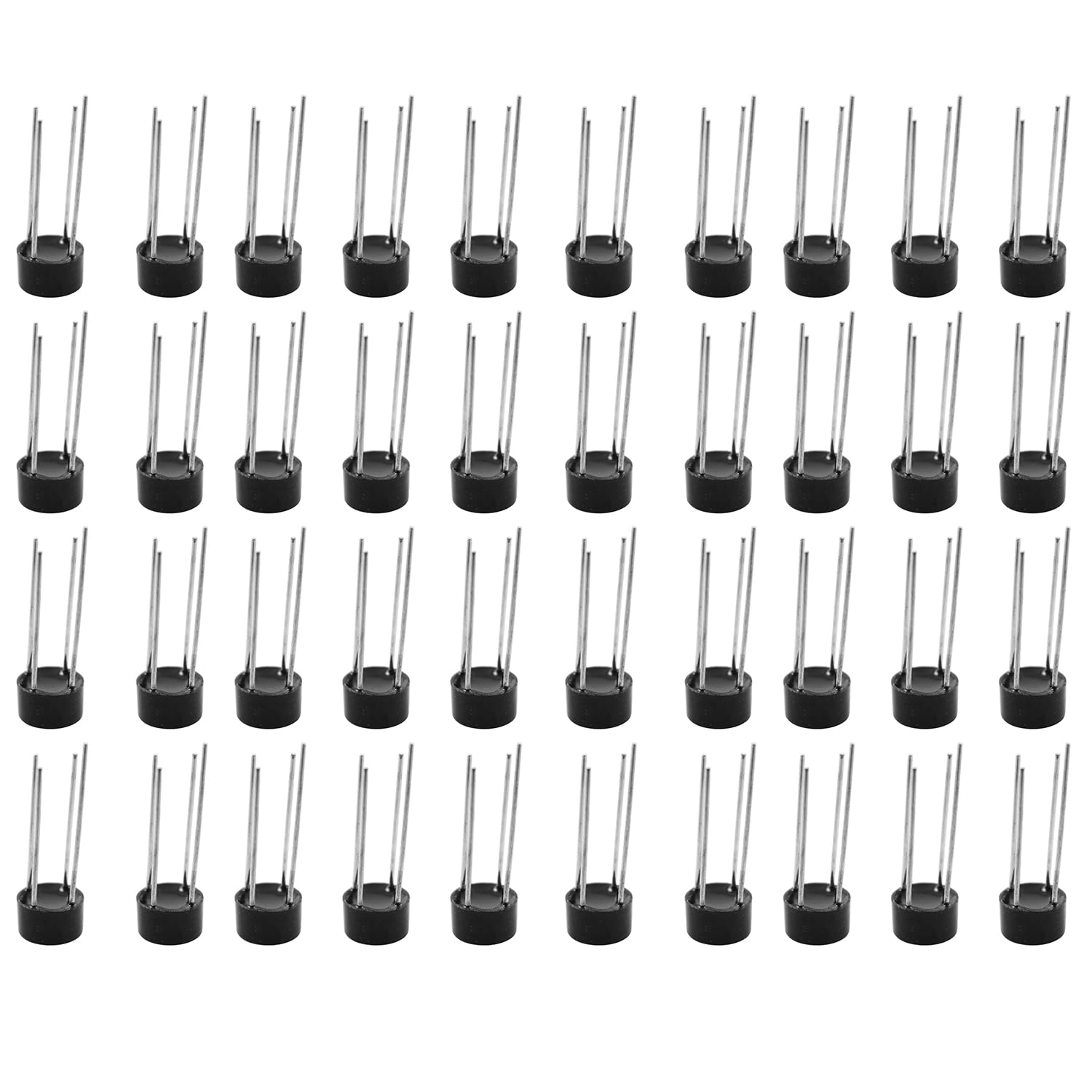 LQ Industrial 40PCS Inline Rectifier Bridge Stack 2W10 2A 1000V Round ...
