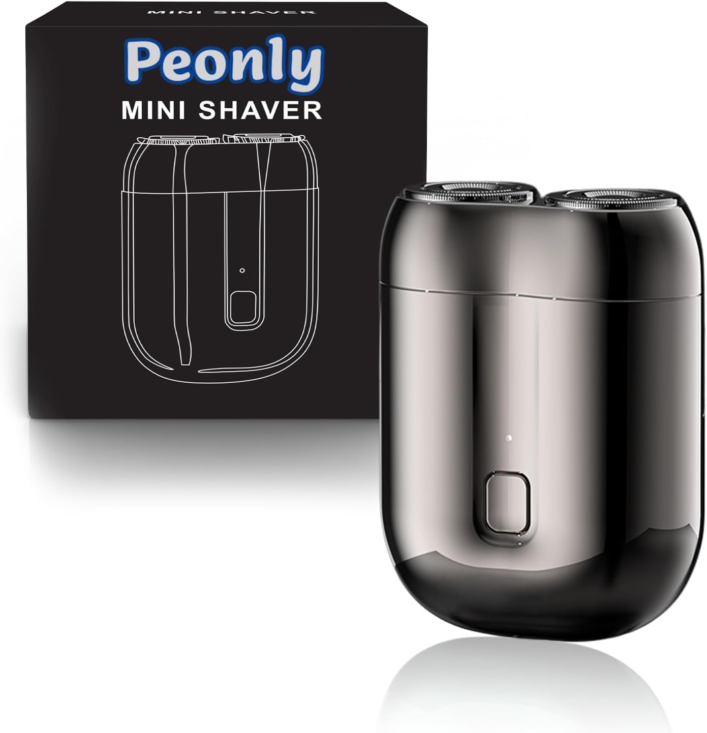 Amazon.com: Peonly Electric Razor - Portable Mini Shaver for Men, Dual ...