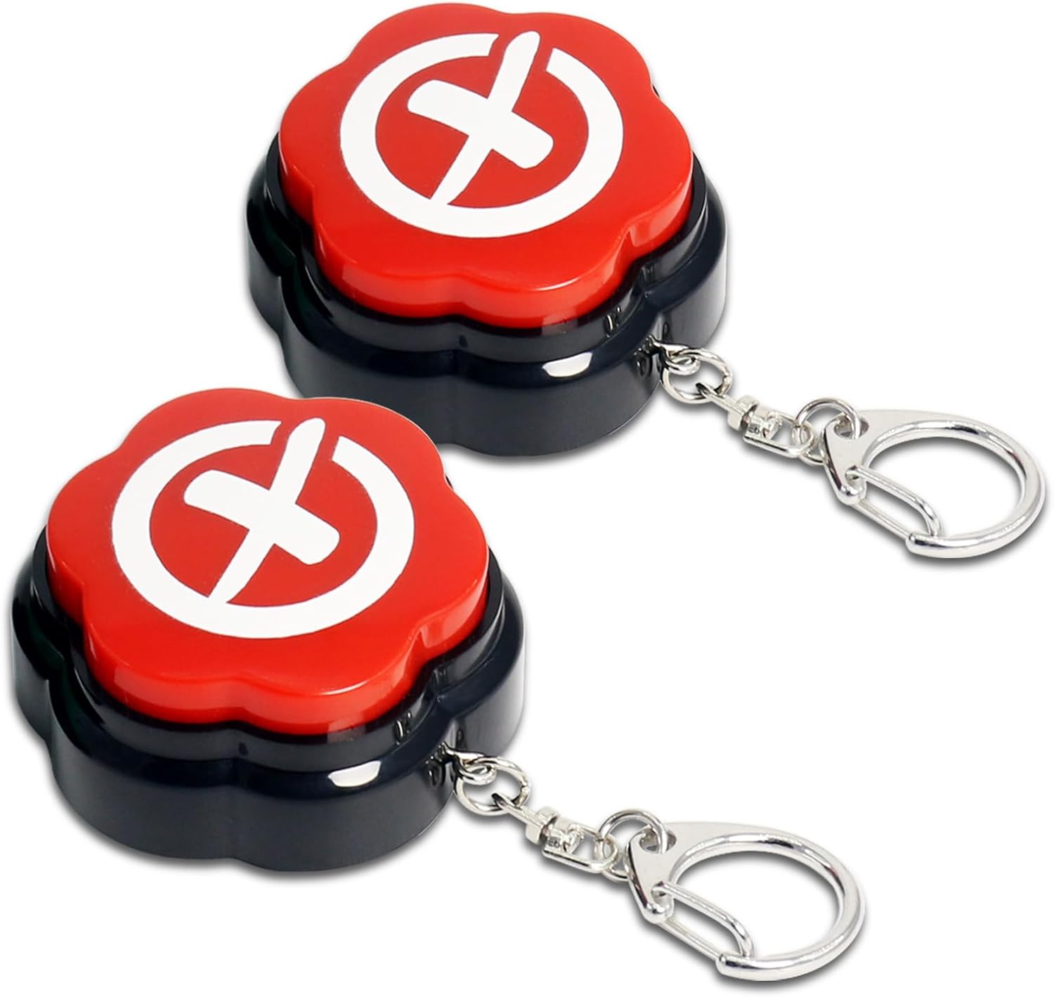 Amazon.com: 2 Pack Wrong Buzzers, Sound Buttons Portable Keychain with ...