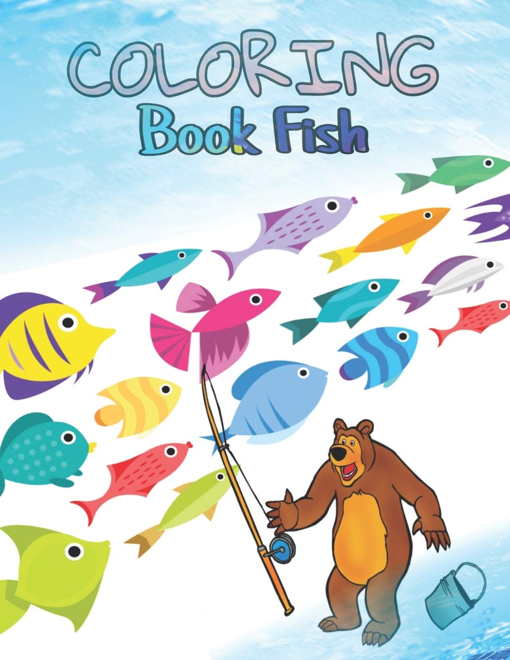 Buy Coloring Book Fish: Fish Coloring Book Coloring Designs For All ...