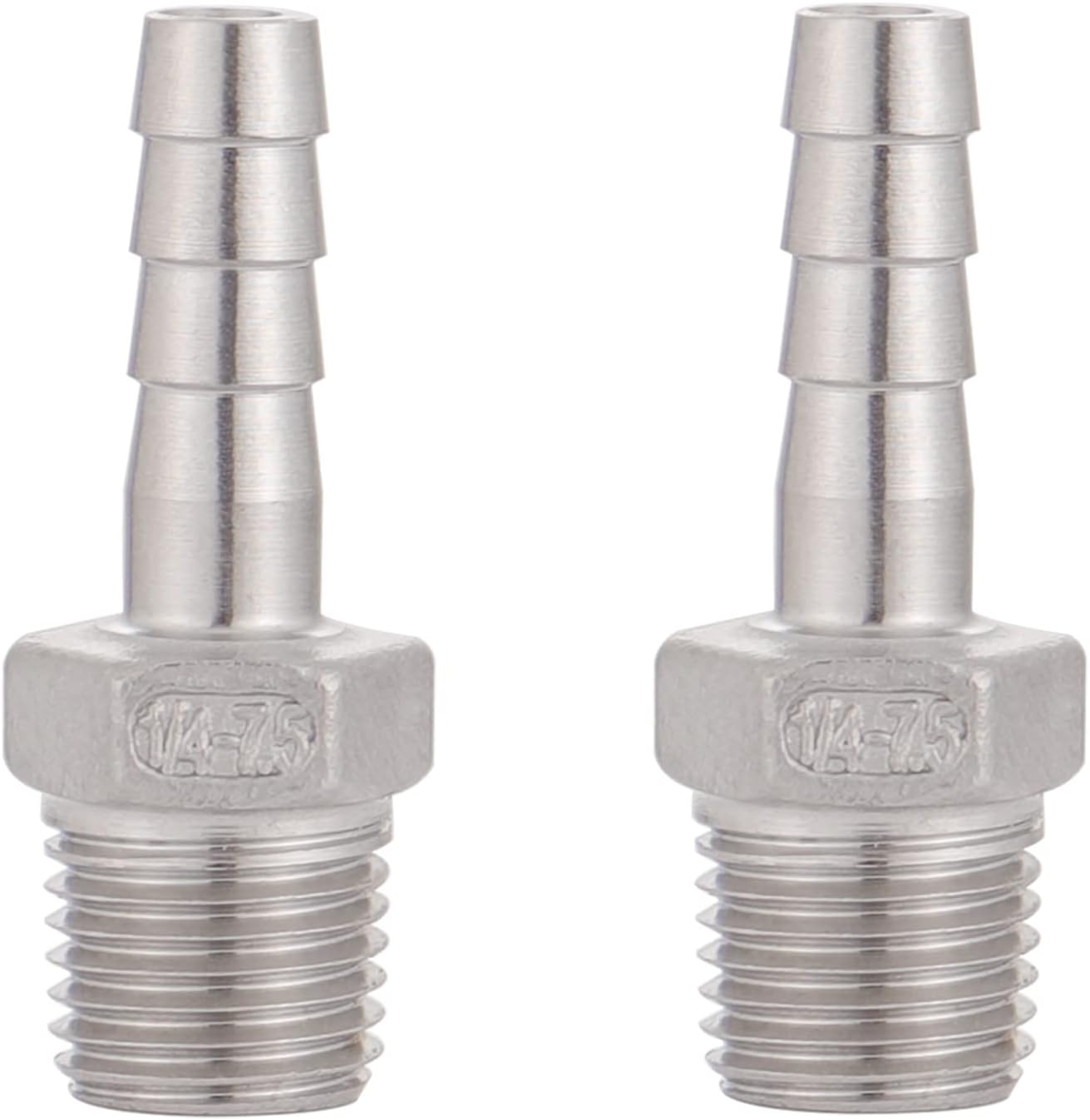 Amazon.com: Yaocom 12PCS Brass Hose Barb Union Fitting Barb Splicer ...