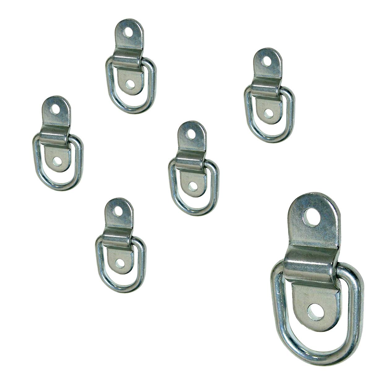 Amazon.com: Sierra Pacific Engineering Stainless Steel D-Ring Tiedowns ...