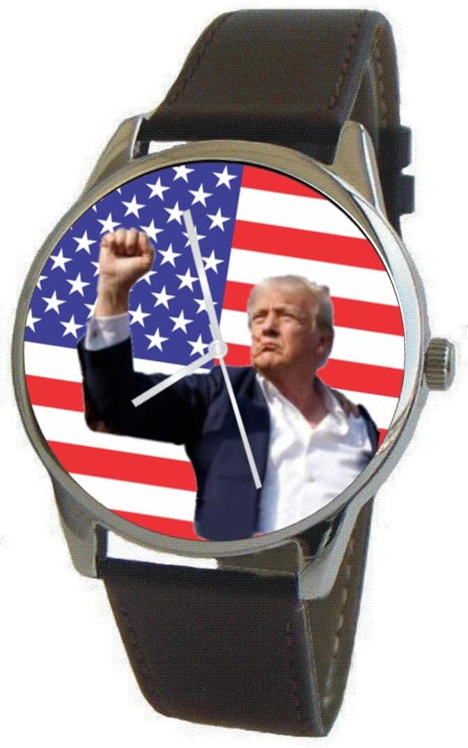 Amazon.com: Donald J. Trump Fight, Fight, Fight On The Dial of The ...