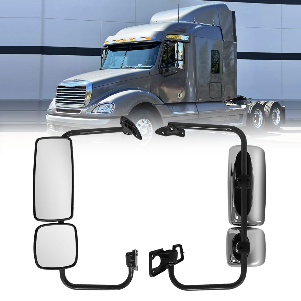 Amazon.com: Side Mirror Compatible With Freightliner Columbia Century ...