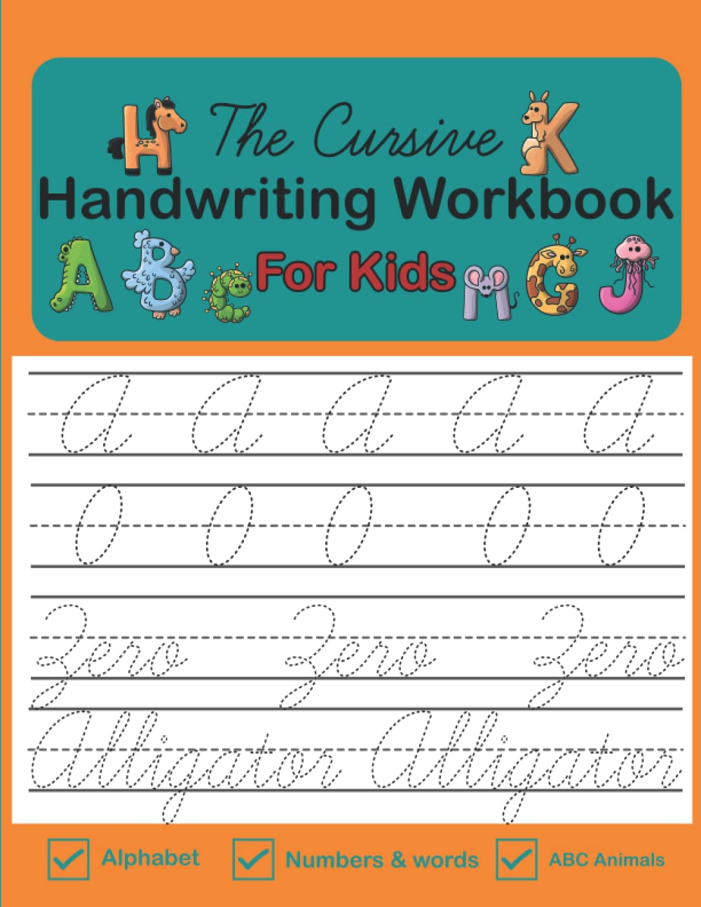 Buy Cursive Handwriting Workbook For Kids: handwriting Practice Book for Kids workbook.Cursive ...