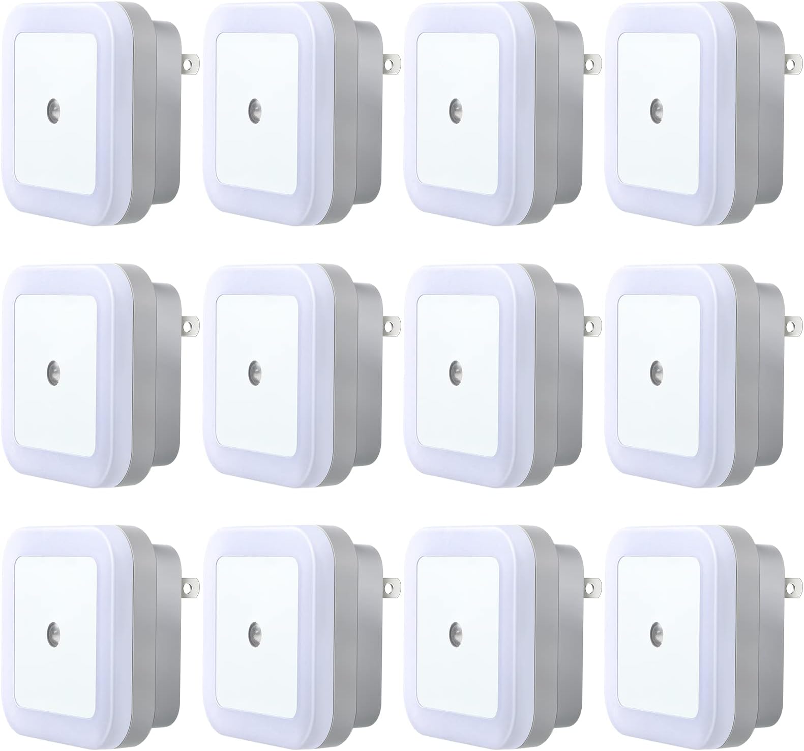 Amazon.com: Uigos LED Night Light Lamp with Smart Sensor Dusk to Dawn ...