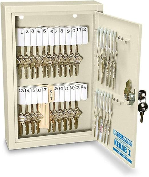 Amazon.com: HPC Single - Tag Kekab 40 Key Capacity Key Cabinet : Office ...