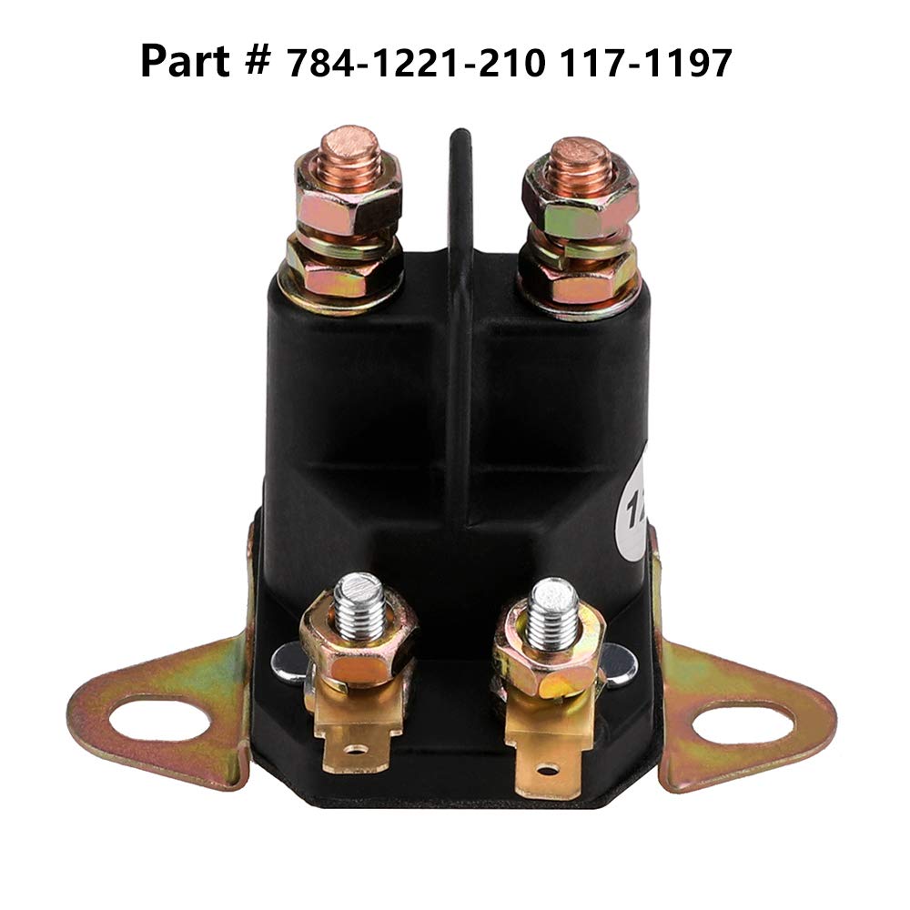 12V Starter Solenoid Relay Replacement # 784-1221-210, 117-1197 DC ...
