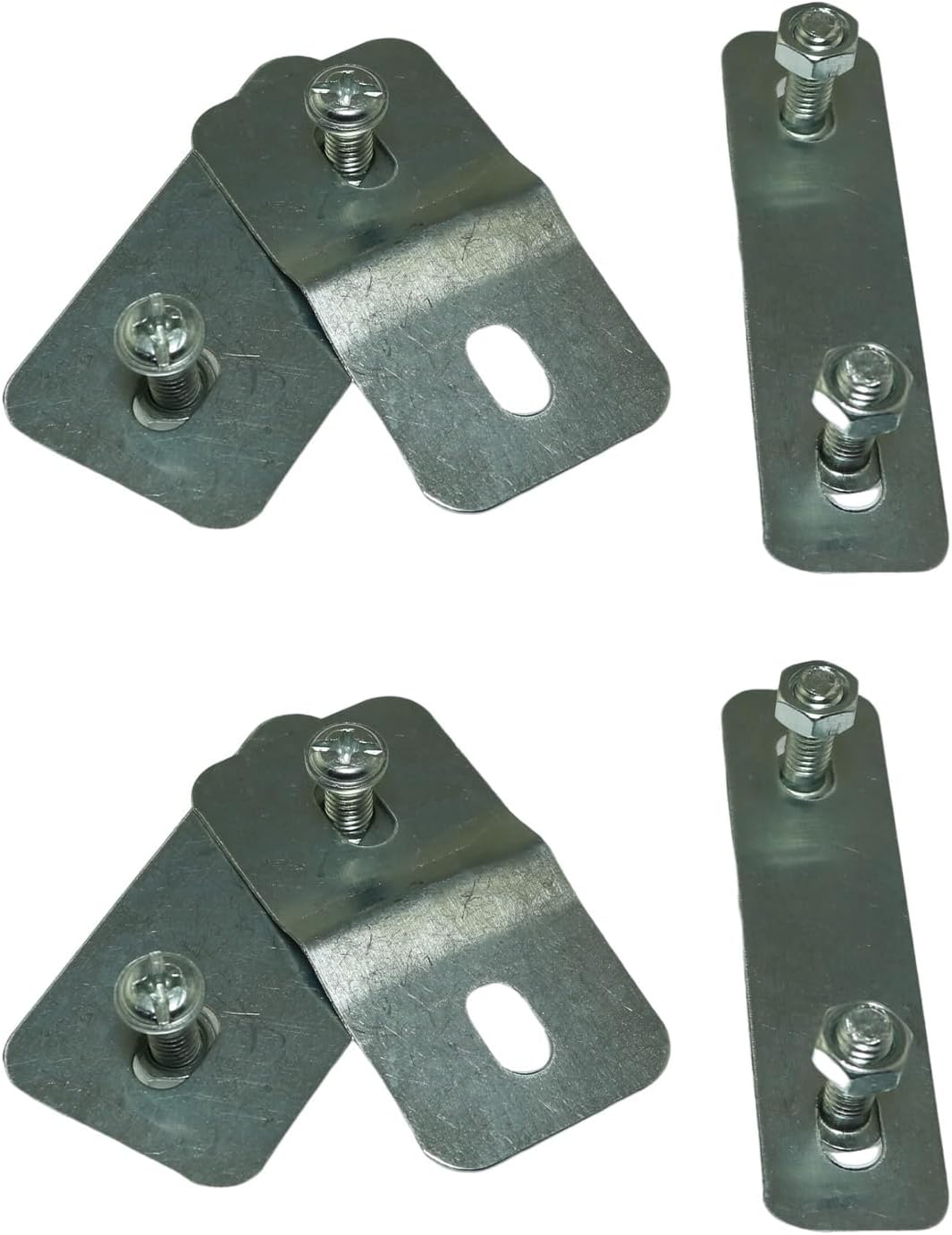 Amazon.com : PZRT 2 Sets Bicycle Basket Mounting Fittings Basket Iron ...