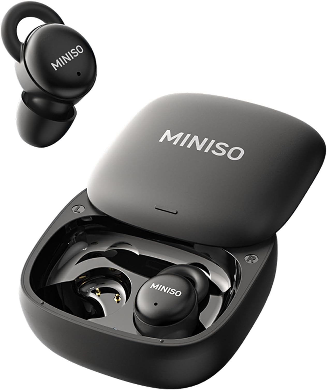 Amazon.com: MINISO X28 OWS Translation Open Ear Wireless Bluetooth ...