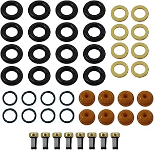 Amazon.com: Fuel Injector Seal Kits Include O-rings, Pintle Caps, Seal ...