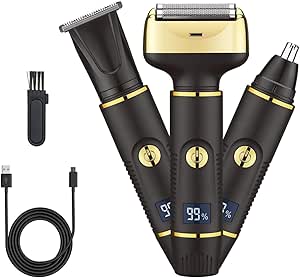 Amazon.com: Beanify Electric Razor for Men & Women, 3-in-1 Cordless ...