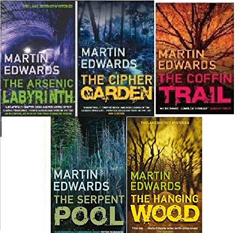 MARTIN EDWARDS 5 BOOK SET HANGING WOOD SERPENT POOL THE COFFIN TRAIL ...