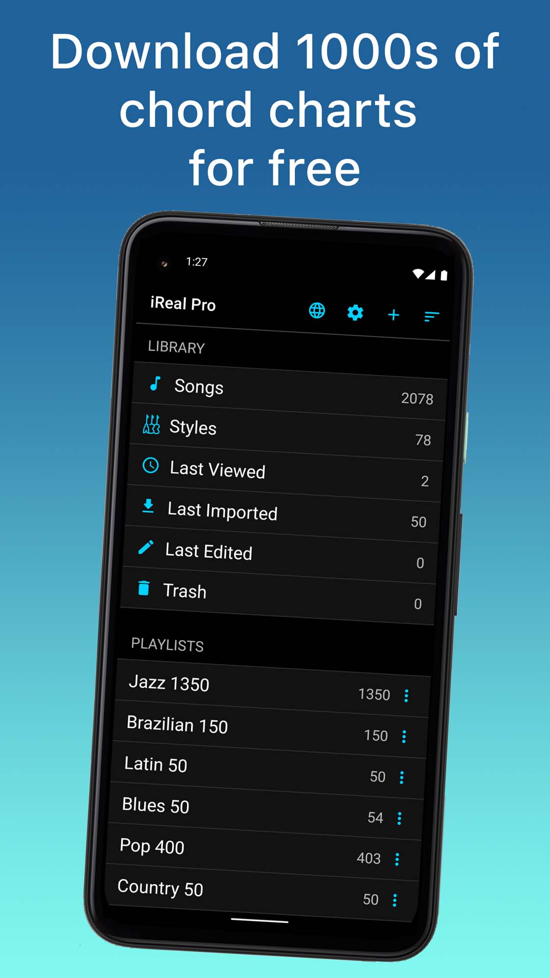 iReal Pro - Music Book & Backing Tracks - App on Amazon Appstore