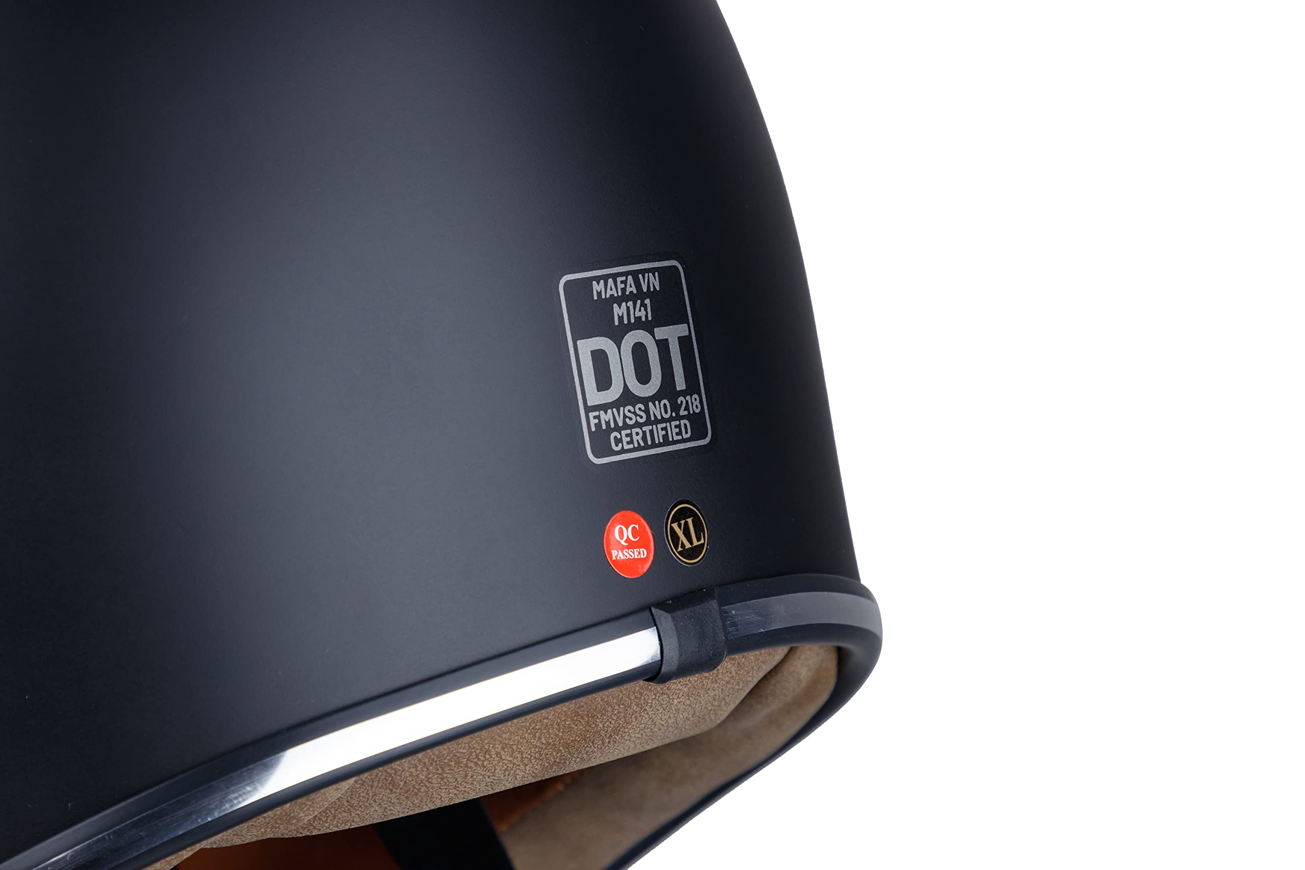 ROYAL M141 Full face Motorcycle Helmet - DOT Approved - Unisex, Classic ...