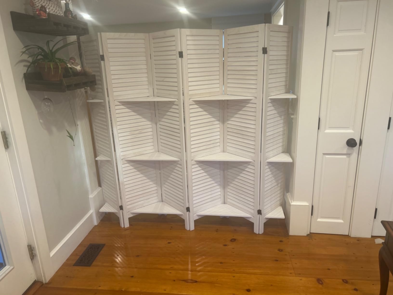 $30/mo - Finance ECOMEX Room Divider 6 Panel, Wood Folding Room Divider ...