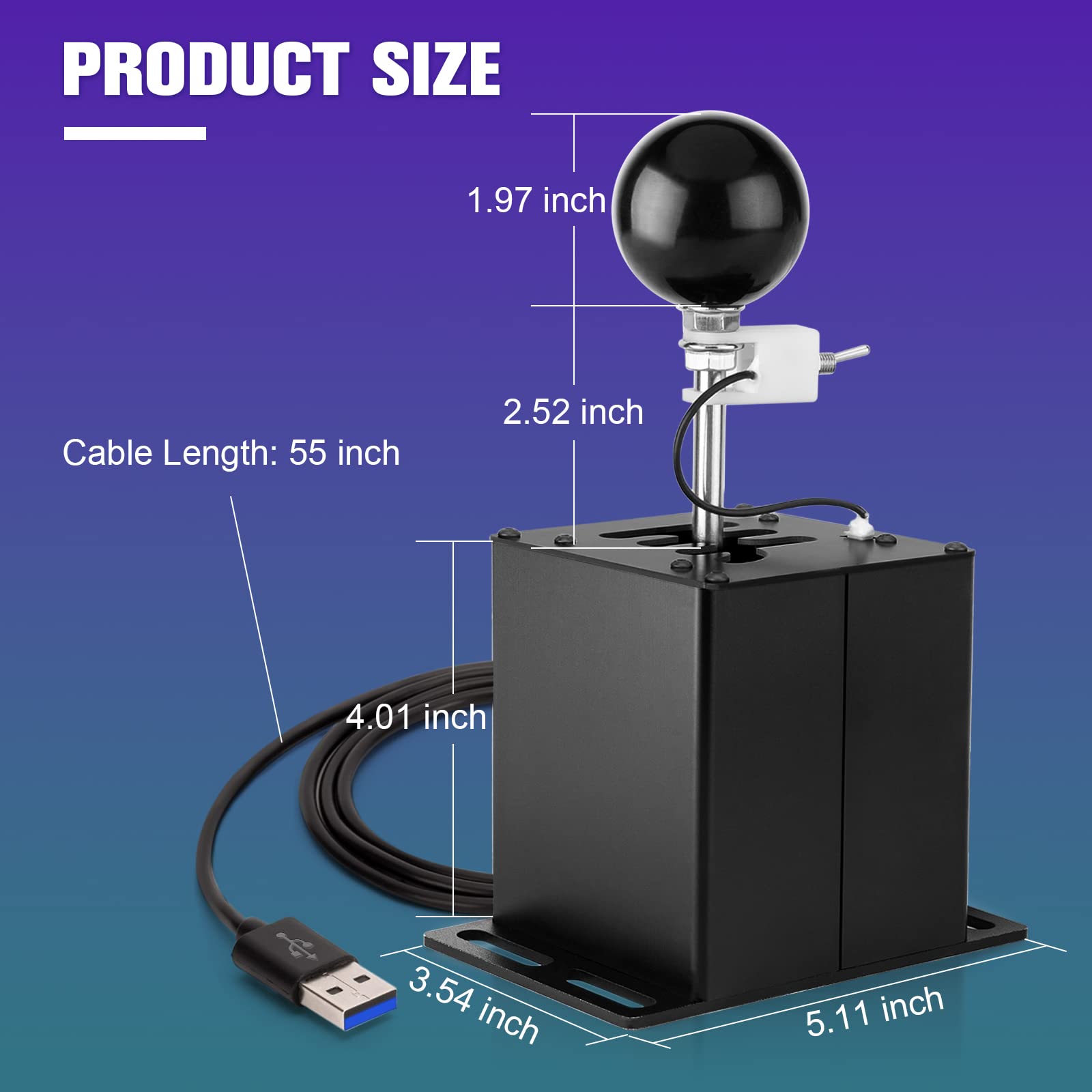 Snapklik.com : Aikeec USB Simulator Shifter For ATS ETS Dust WRC Sim ...