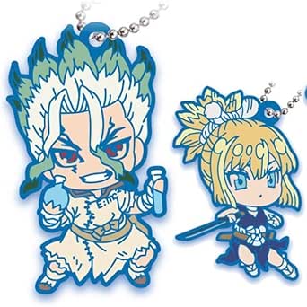 Amazon.co.jp: Dr. STONE Keychain Senku Ishigami / Amber : Hobbies