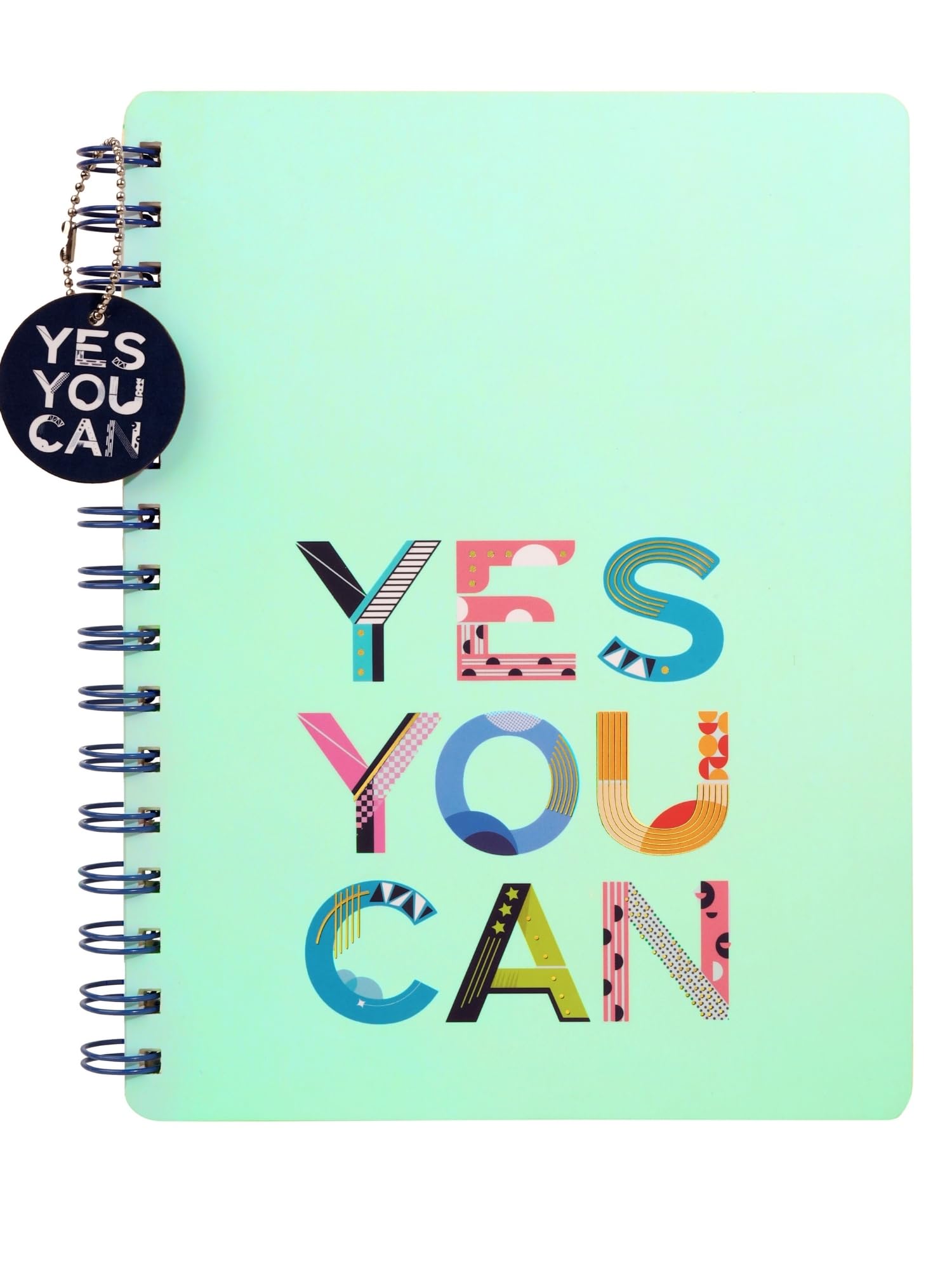 DOODLE Hardbound Spiral Notebook Diary with Bookmark Dangler and 100 ...