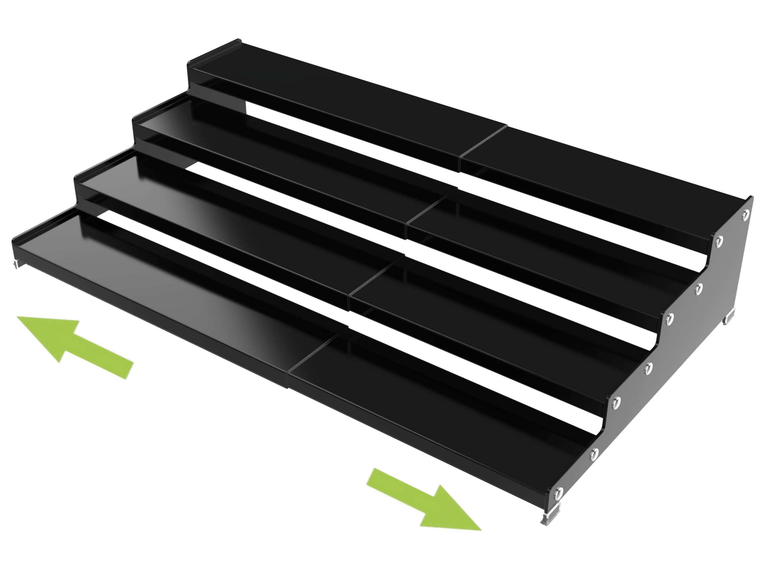 Amazon.com: Jojocross Expandable 4-Tier Step Spice Rack Organizer for ...