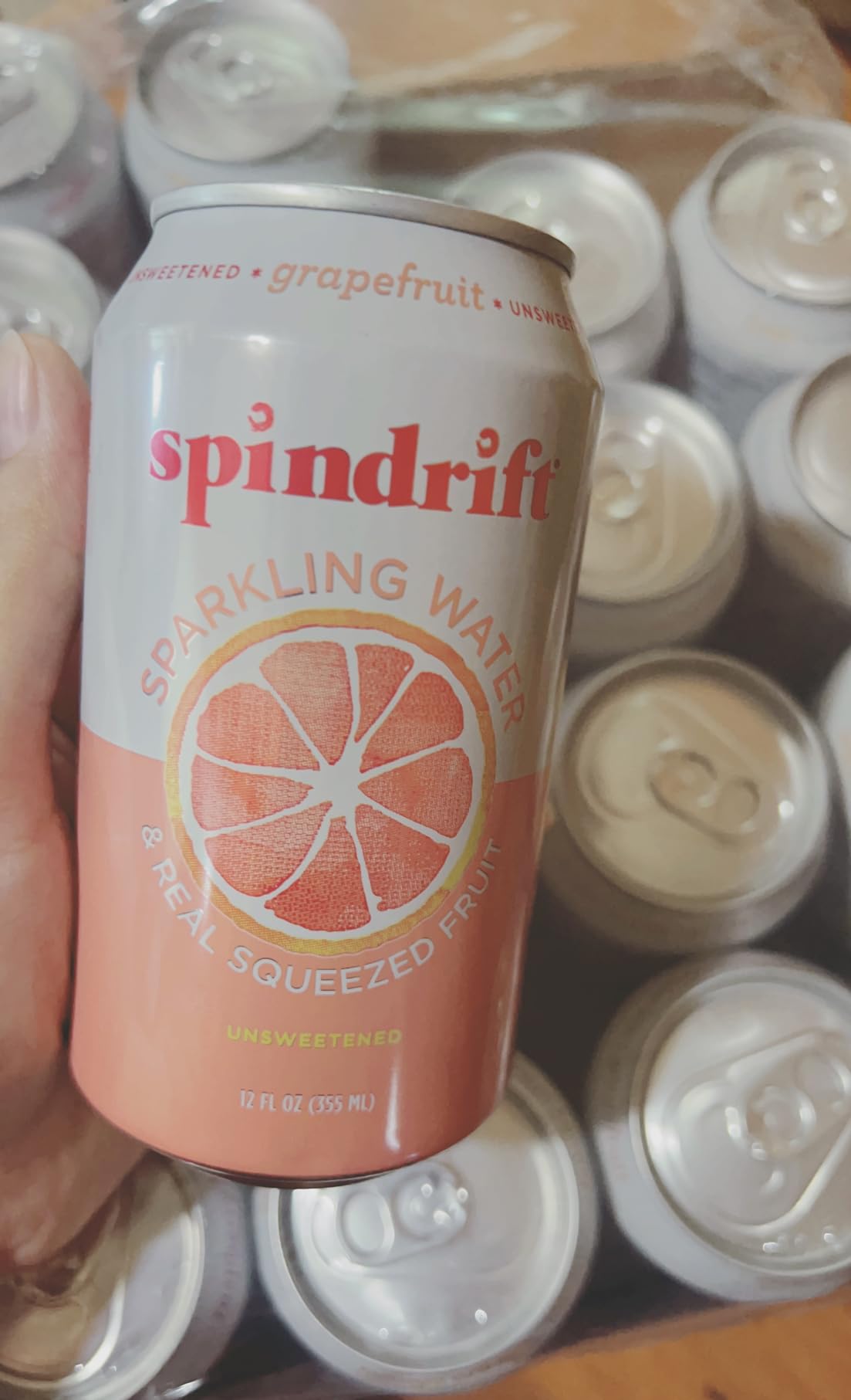$2/mo - Finance Spindrift Sparkling Water, 4 Flavor Variety Pack, Made with Real Squeezed Fruit ...