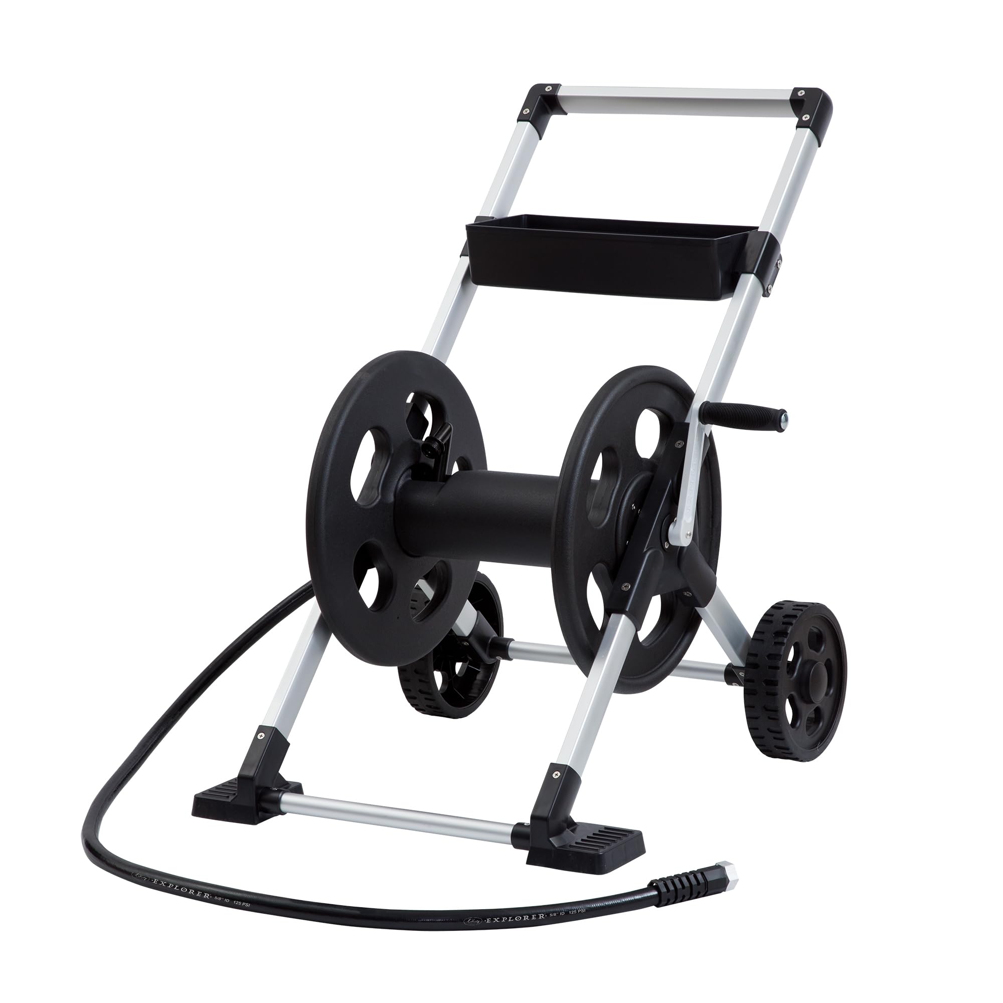 Amazon.com: Liberty Garden 304 Explorer Two Wheel Hose Reel Cart ...