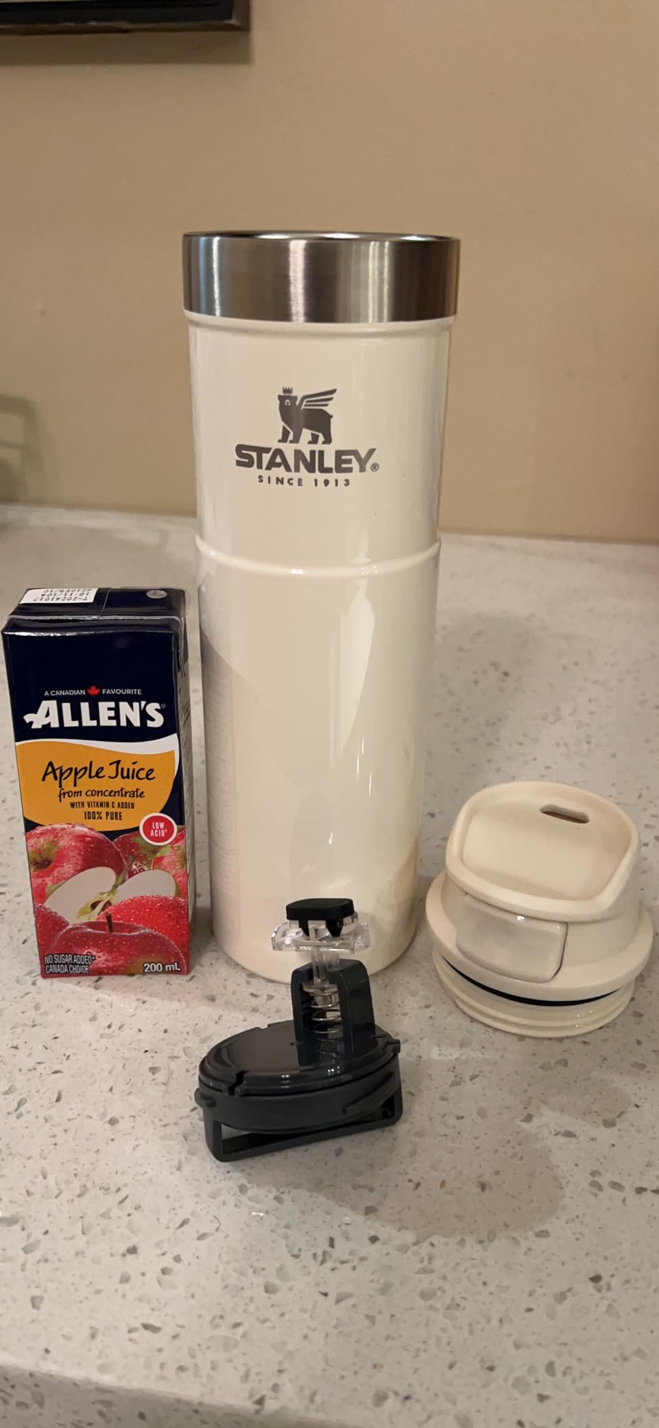 Stanley Transit Trigger-Action Travel Mug 20oz Cream Gloss : Amazon.ca ...