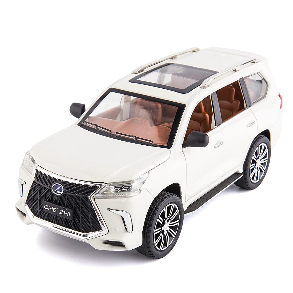 BDTCTK 1/24 Lexus 570 Off-Road in Luxury SUV Model Car, Zinc Alloy Pull ...