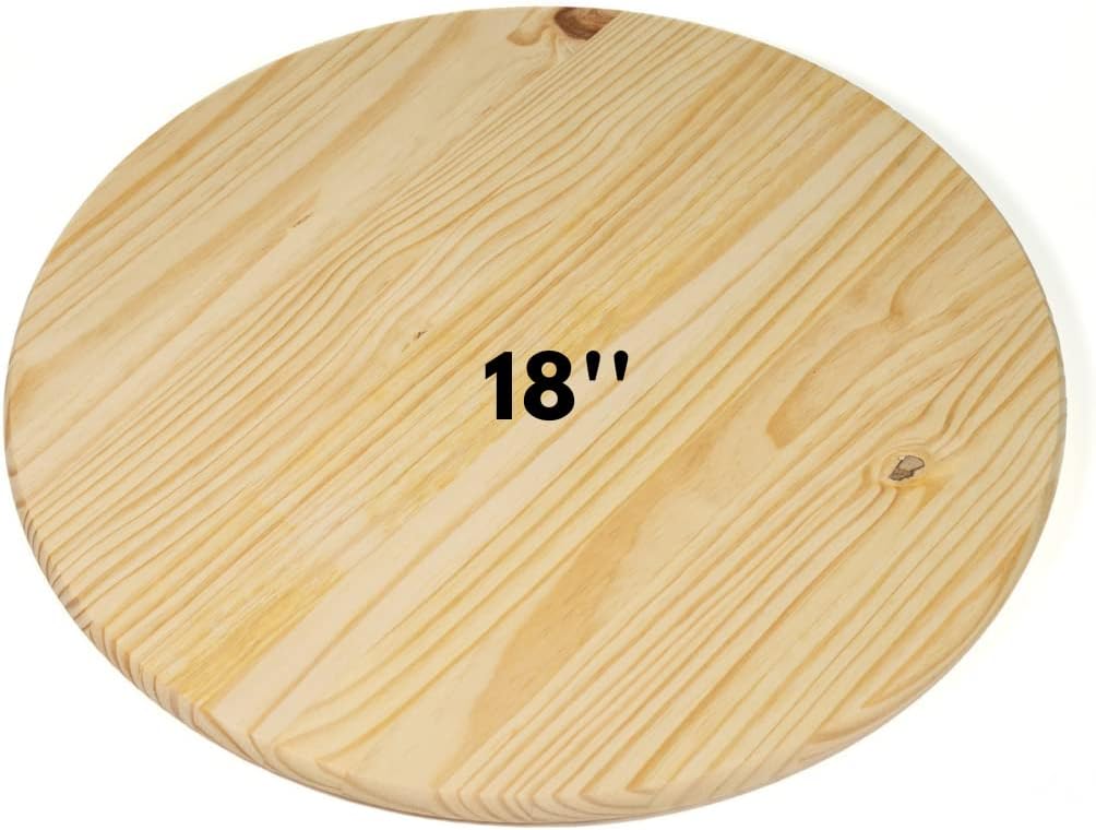Amazon.com: Unfinished Pine Round 18", Wood Circles 18 inch 1 Inch ...
