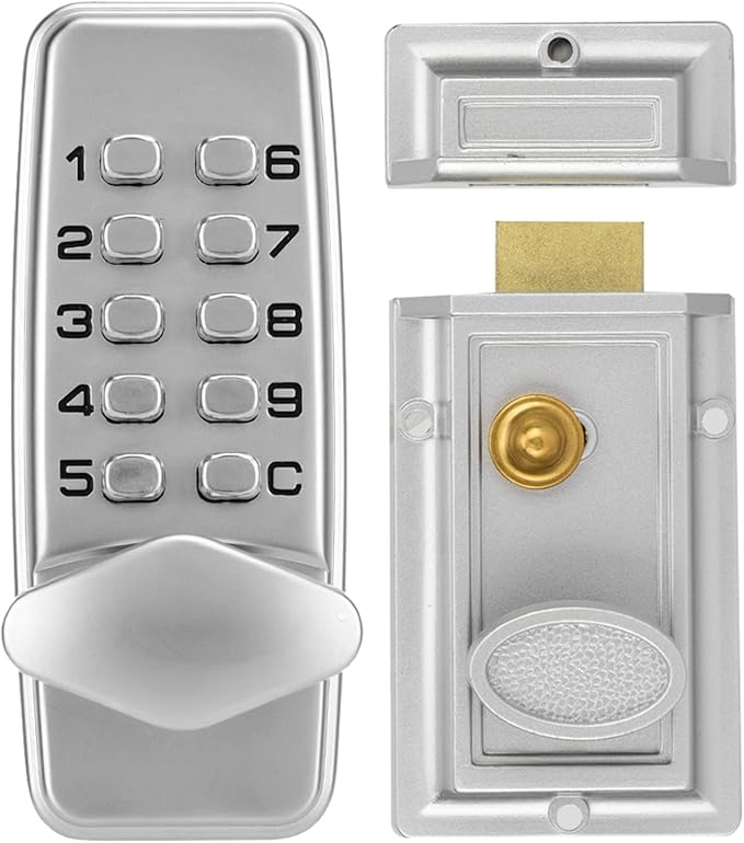 Mechanical Lock Safe Coded Door Digital Keypad Outdoor Gate Combination ...
