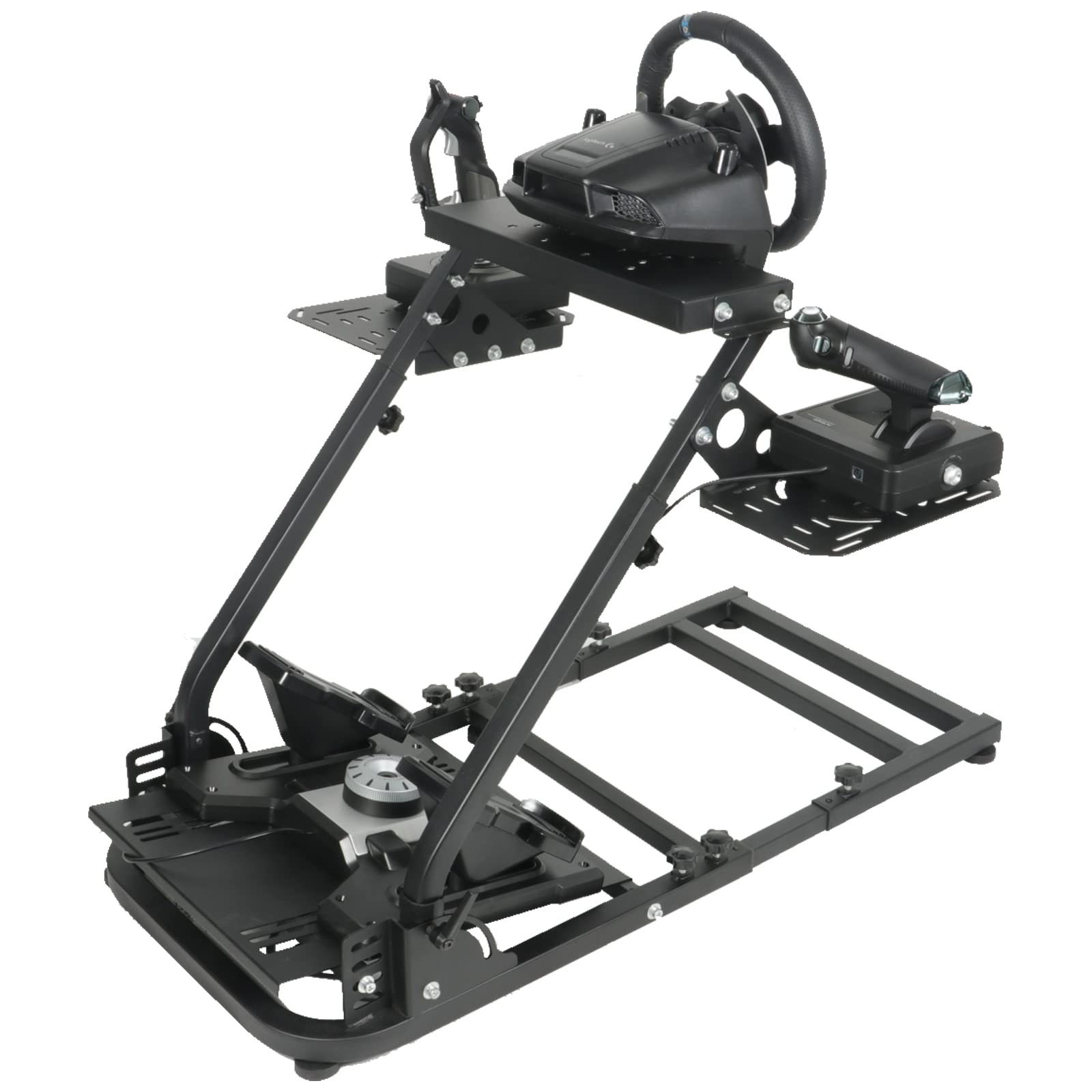 Snapklik.com : G27 Flight Racing Wheel Stand Fit For Logitech G25 G29 ...