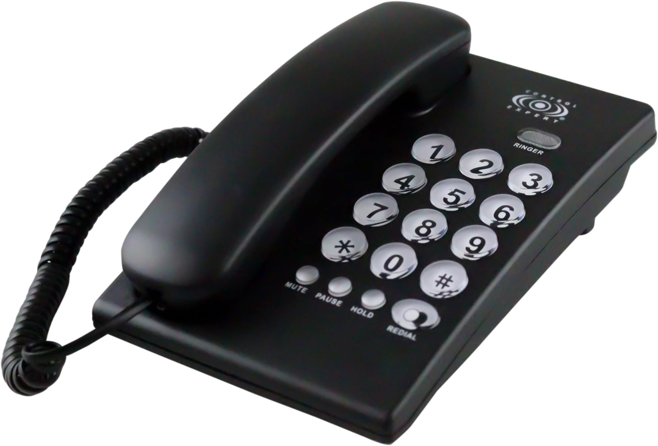 Teléfono con Cable para el hogar, teléfonos fijos, Pantalla de ...