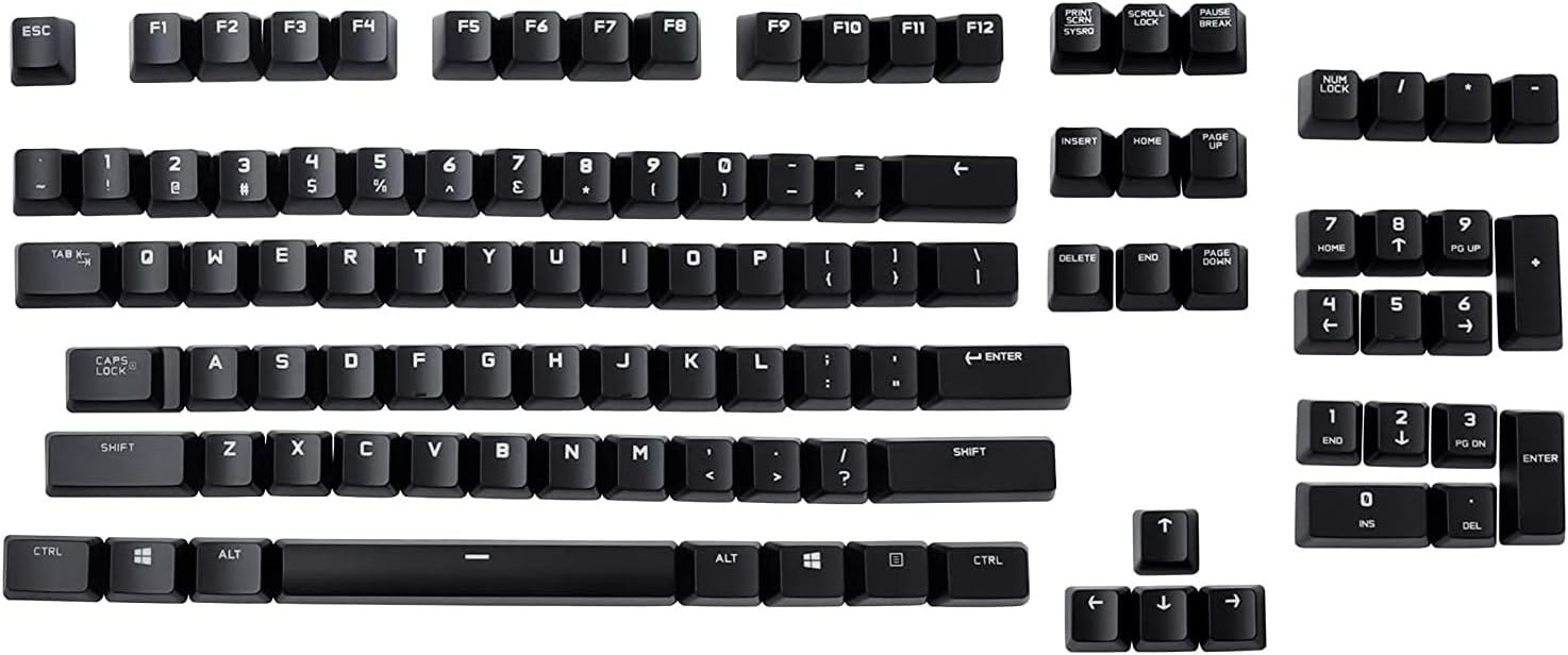 Amazon.com: 104 Keys Full Keycaps for Logitech G610 G512 G513 ...