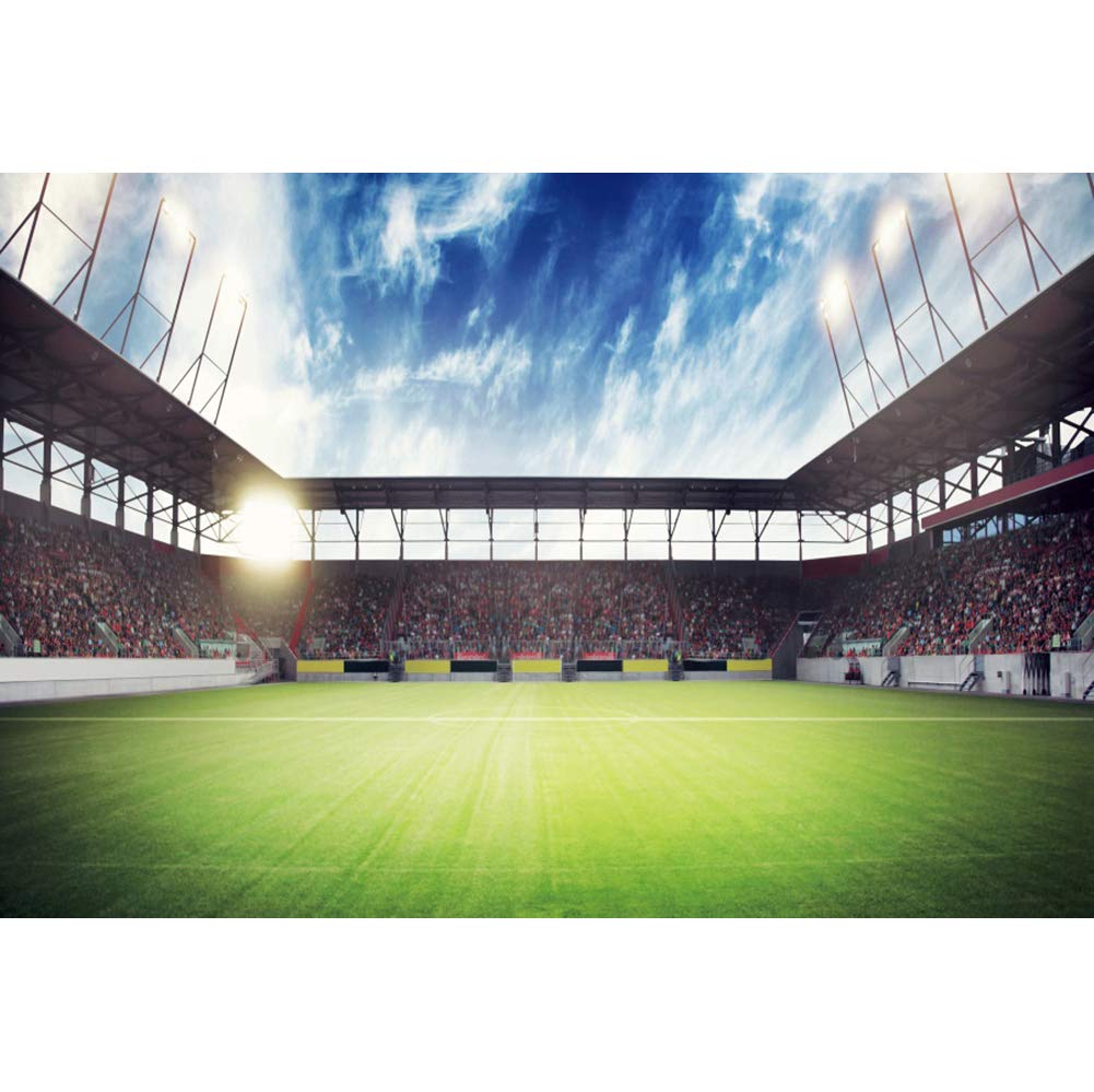 Football Stadium Crowd Background