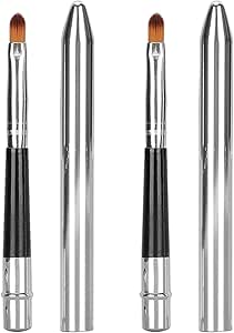 ANKROYU Pincel Para Pintalabios Retráctil, Pincel para Labios, Pincel ...