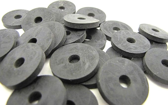 Amazon.com: (25 Pack) Heavy Duty Abrasion Resistant Rubber Washers | 1 ...