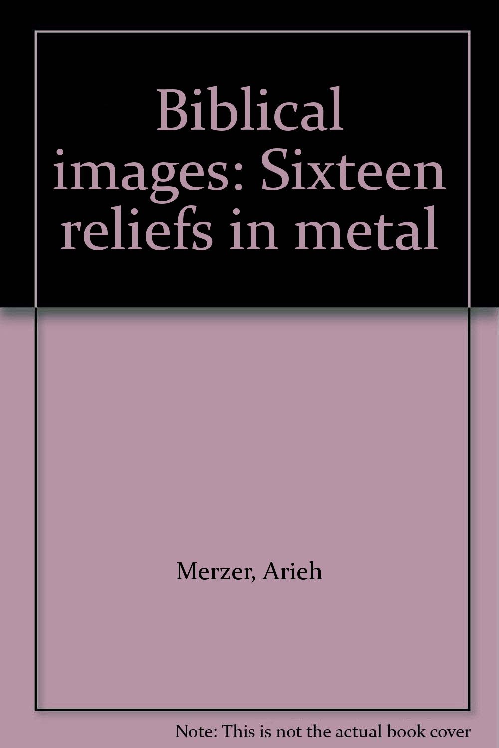 Biblical images: Sixteen reliefs in metal: Merzer, Arieh: Amazon.com: Books