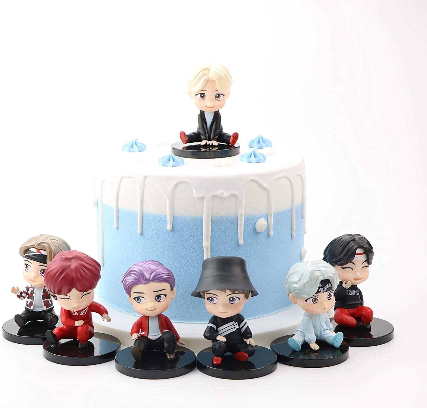 7 Pcs Set Bts Mini Idol Doll Deluxe Figure Bts | Desertcart Sri Lanka