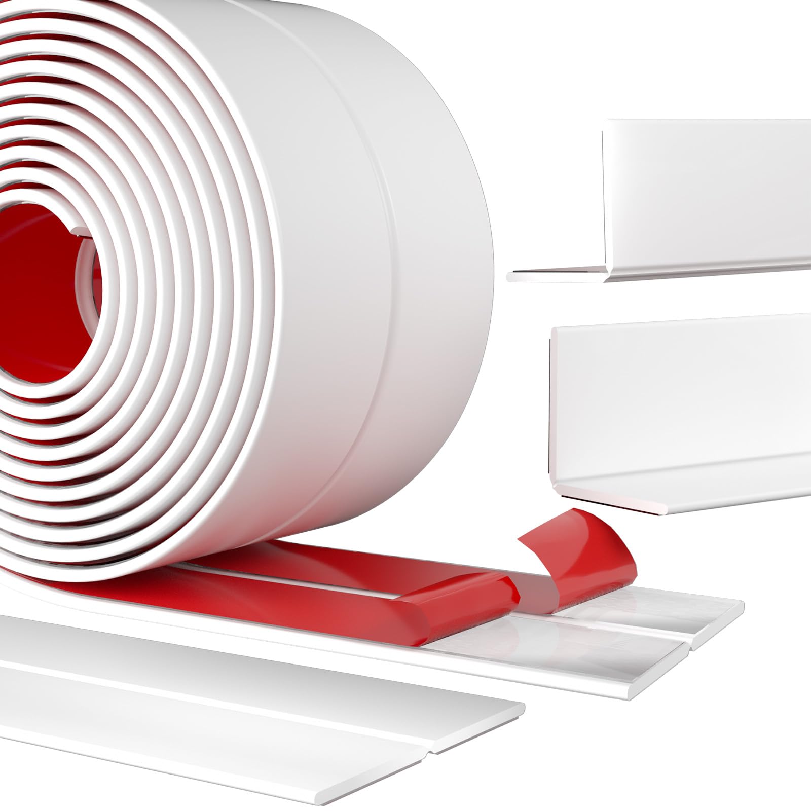 Amazon.com: alophoty Flexible Wall Corner Protector, Peel and Stick ...