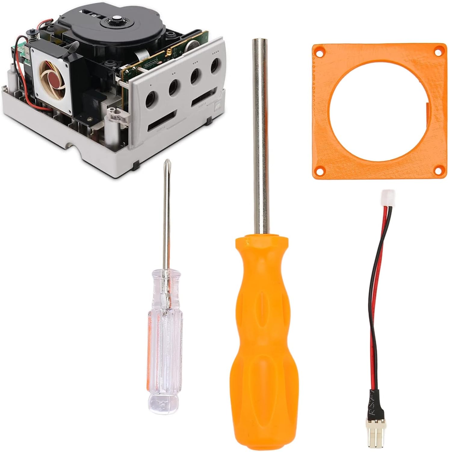 Fan 3D Print Mount Kit for Gamecube Game Console, for Noctua Fan Module ...