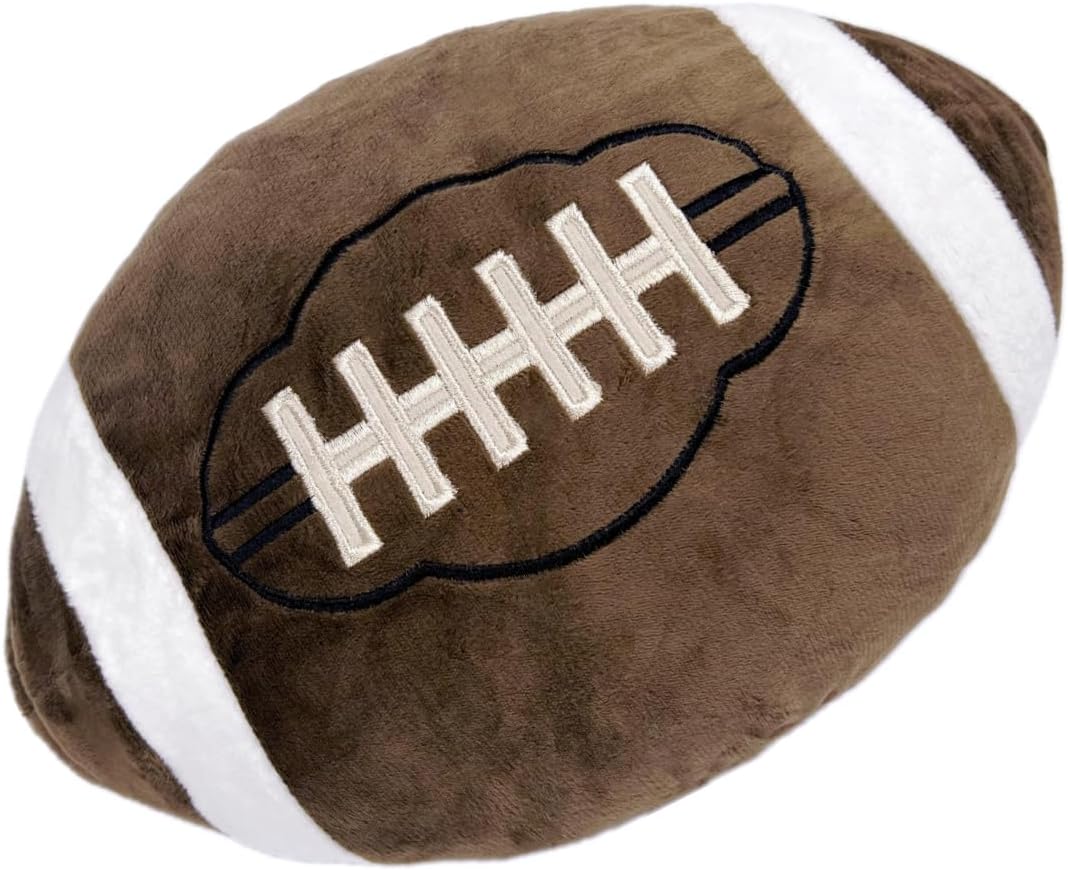 Amazon.com: GiftExpress 12 Inch Football Plush Pillow Stuffed Football ...