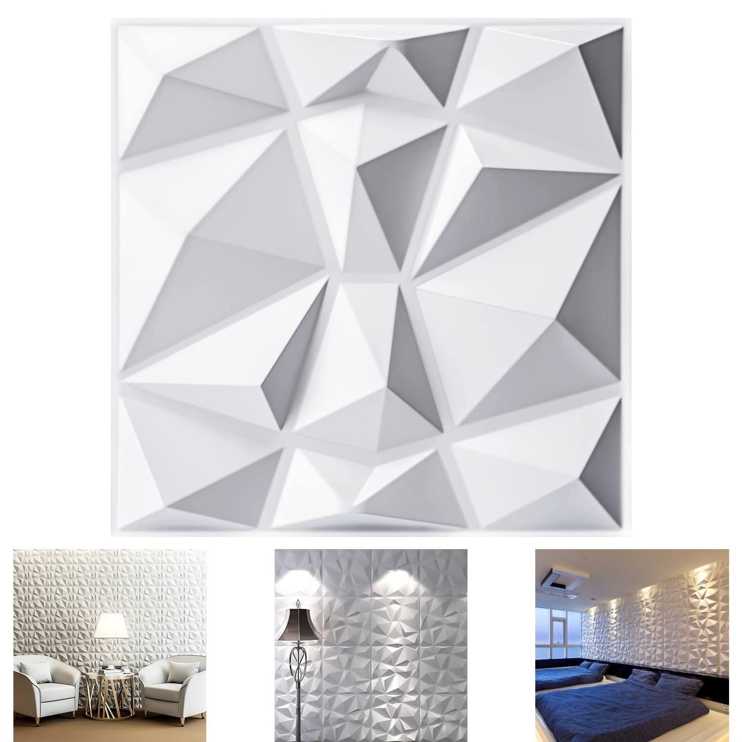Diamonds Drawings 3d DIAMOND 3D Wall Art Polystyrene Wall Panels