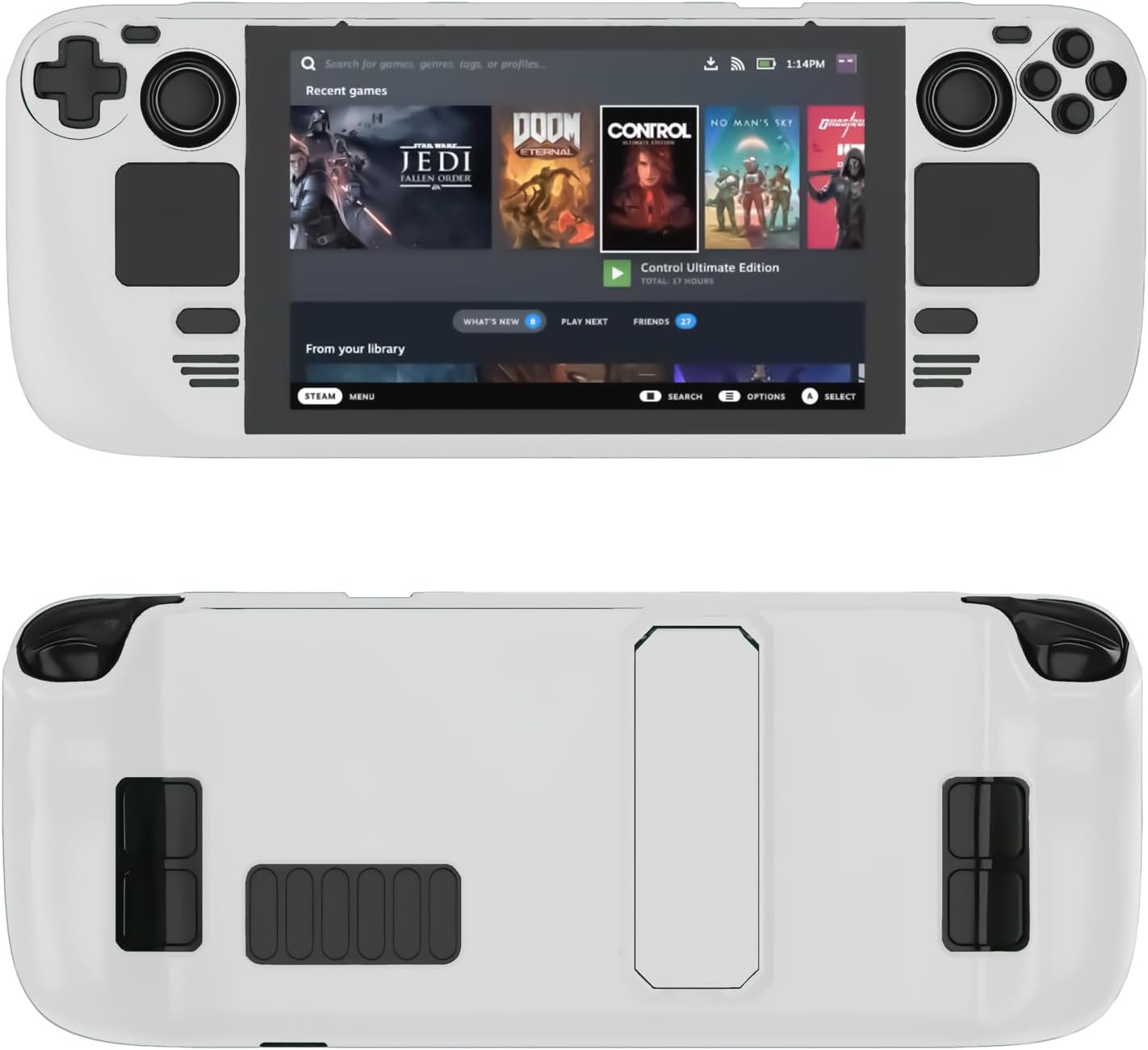 Amazon.com: Steam Deck Case, Steam Deck Carrying Case, Kickstand ...